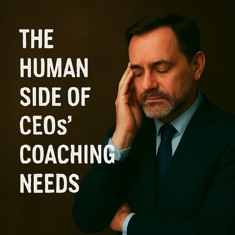 The Human Side of CEOs’ Coaching Needs – The CEO Power Tank